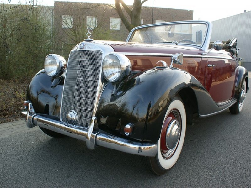 Mercedes Benz 170S cabriolet - Geevers Classic Cars